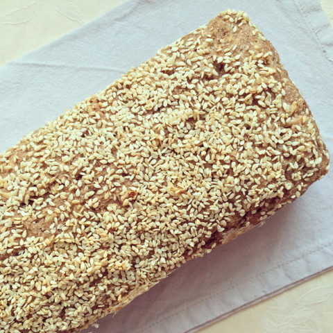 Pain au riz complet & sésame - Bowl and Spoon