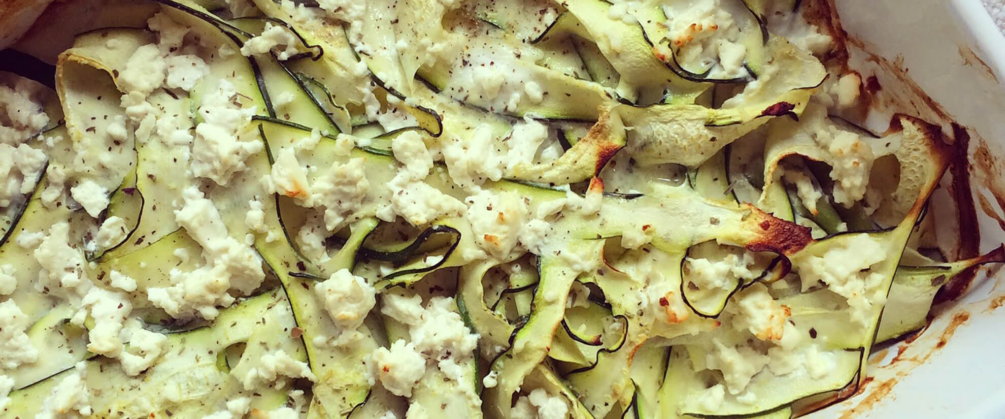 Gratin de courgettes à la feta - Bowl and Spoon